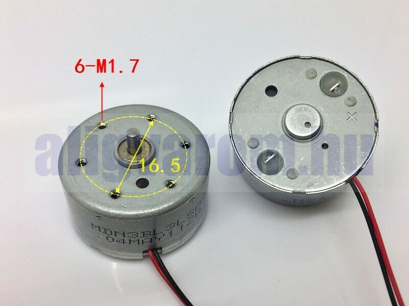 NMB Micro 300 motor DC 3V 6V 9V 12V 12V nagy sebességű 24mm